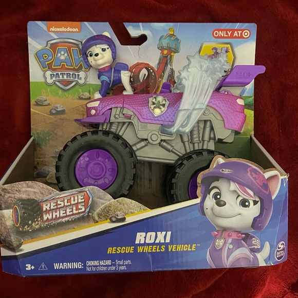 Paw Patrol | Toys | Paw Patrol Roxi Rescue Wheels Vehicle Purple And ...
